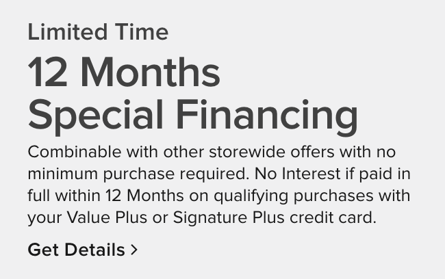 12 Month Financing