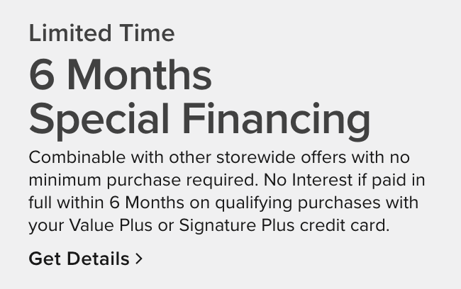 6 Month Financing